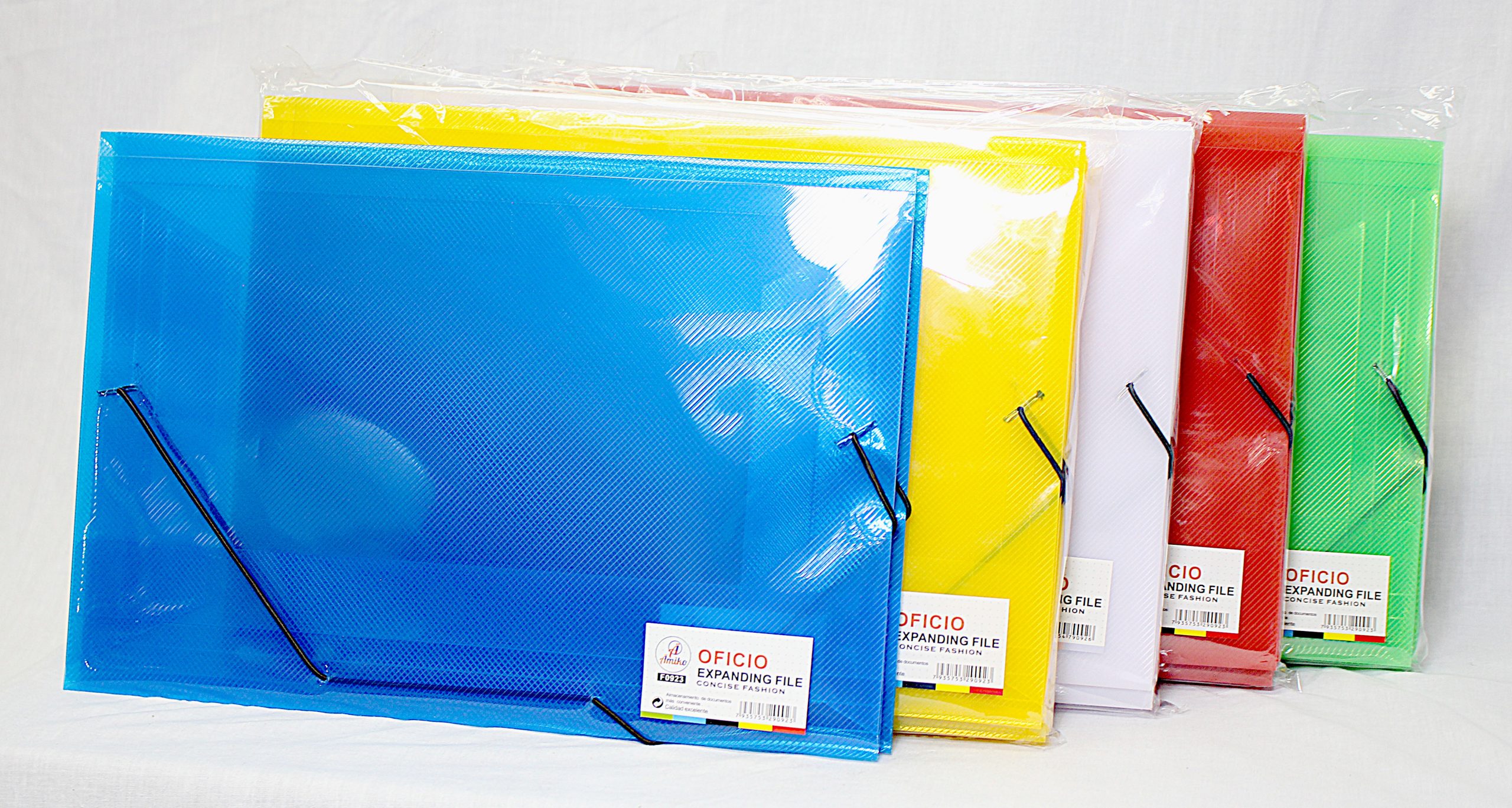 ÄMIKOCarpeta plástica con elástico tamaño oficio - PaperPlus